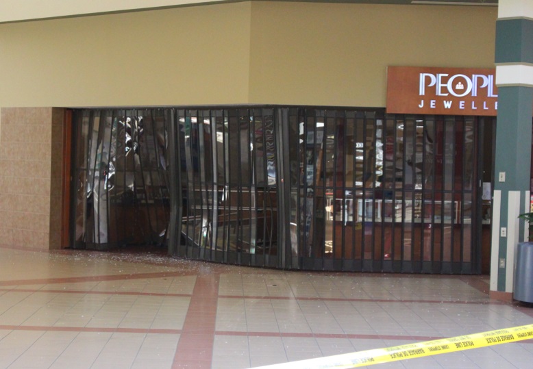 PHOTOS: Swift Current Mall broken into; vehicle believed to be cause of ...