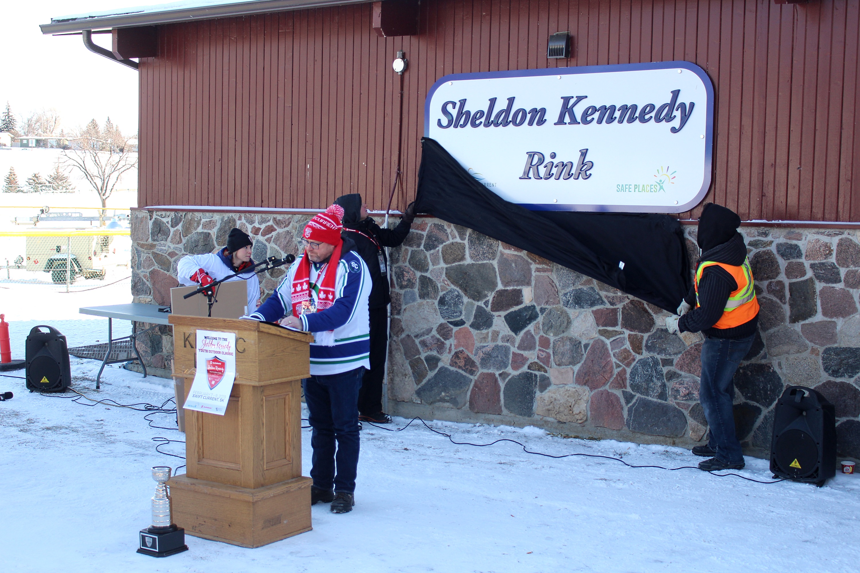 Tearful Sheldon Kennedy Receives Heartwarming Surprise on Cold Day ...