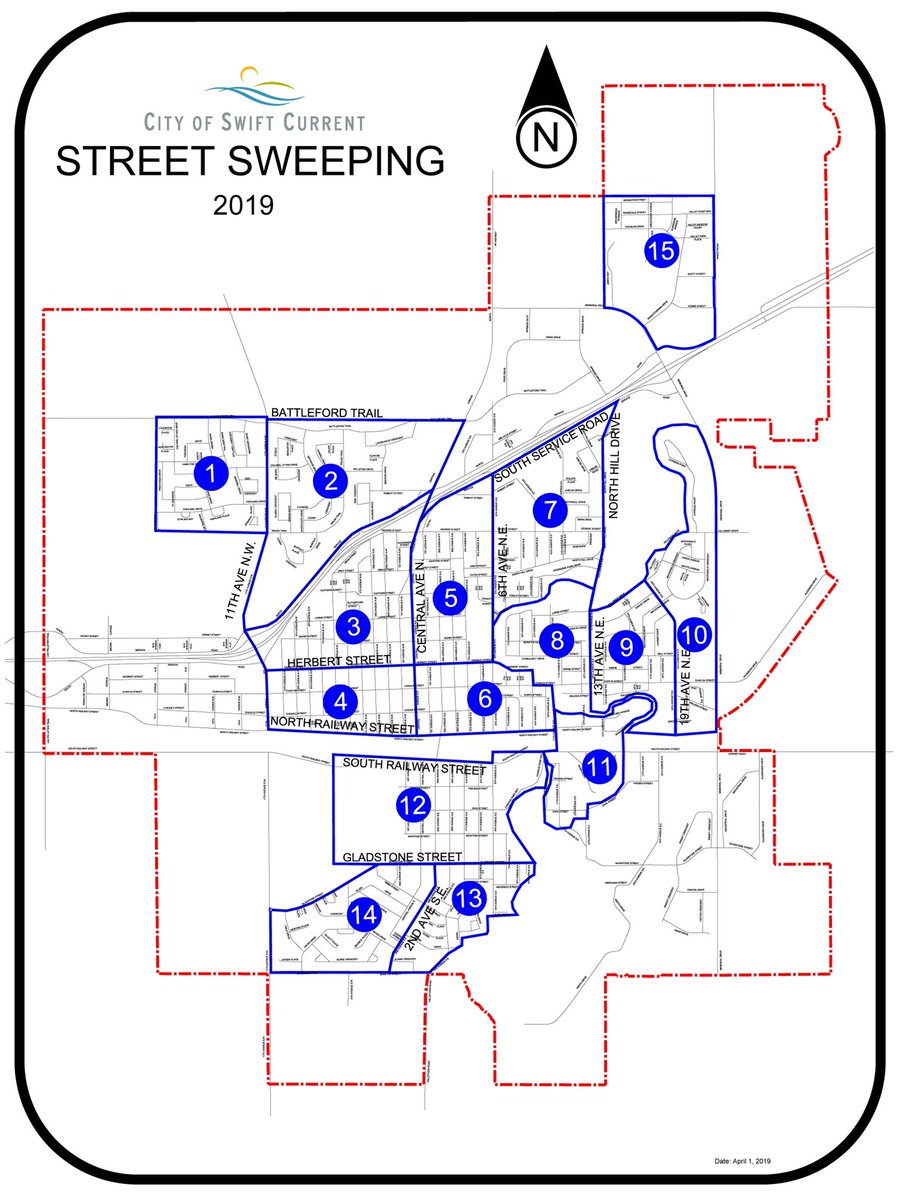 Street Sweeping Starts on Wednesday - SwiftCurrentOnline.com - Local ...