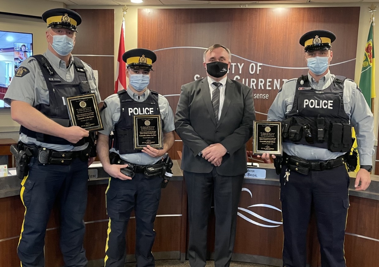 City RCMP Members Appreciated for Life-Saving Efforts ...