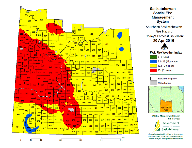 Fire Hazard High and Extreme in Saskatchewan - SwiftCurrentOnline.com ...