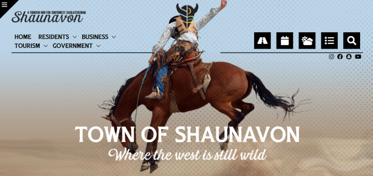Shaunavon Updates Their Town Website - SwiftCurrentOnline.com - Local ...