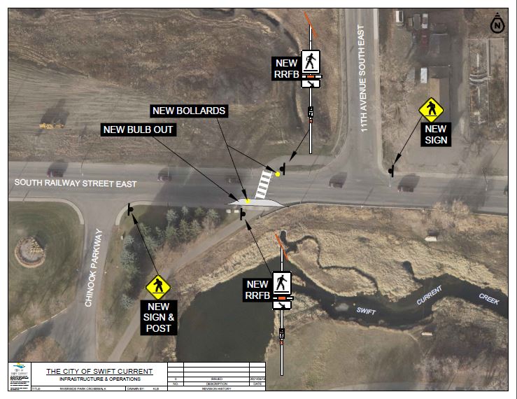 SGI Grant Funds Two New Crosswalks for Swift Current ...