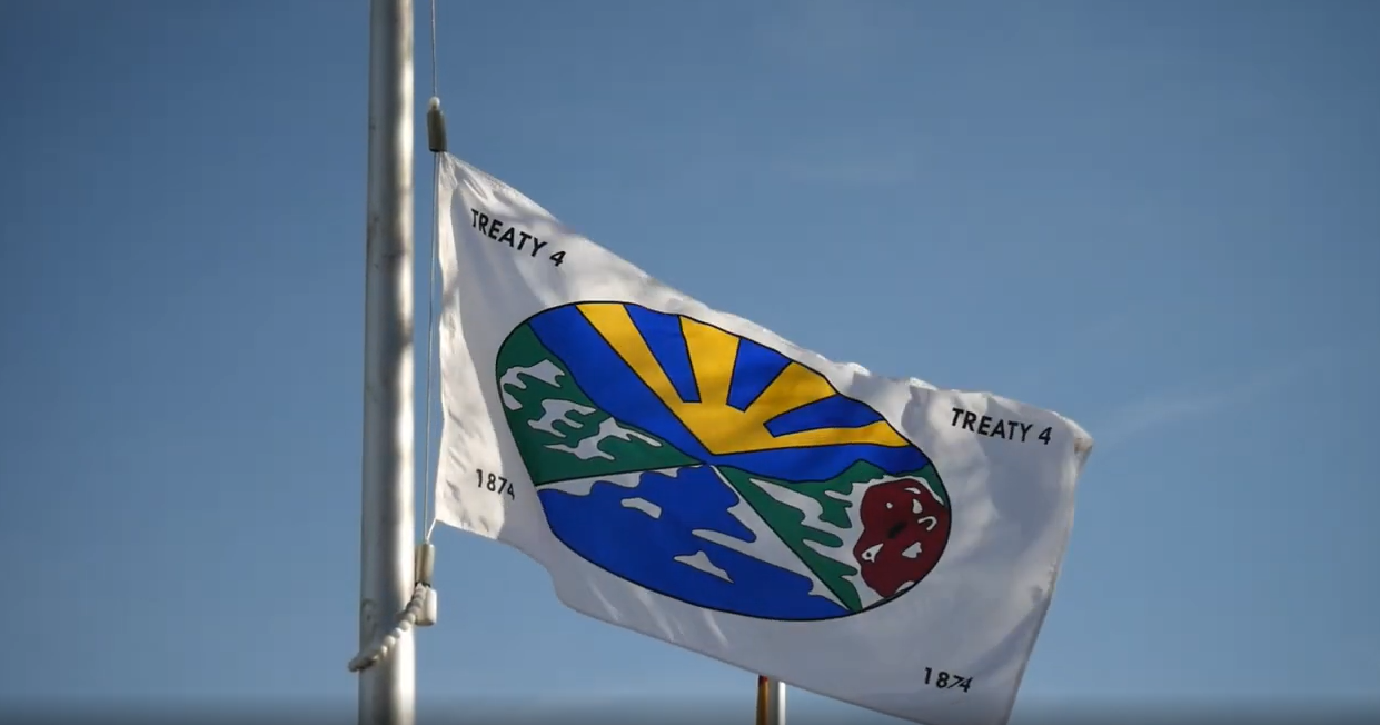 Celebration and flag-raising with Nekaneet First Nation ...