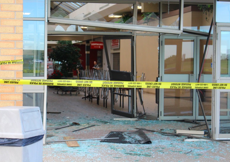 PHOTOS: Swift Current Mall broken into; vehicle believed to be cause of ...