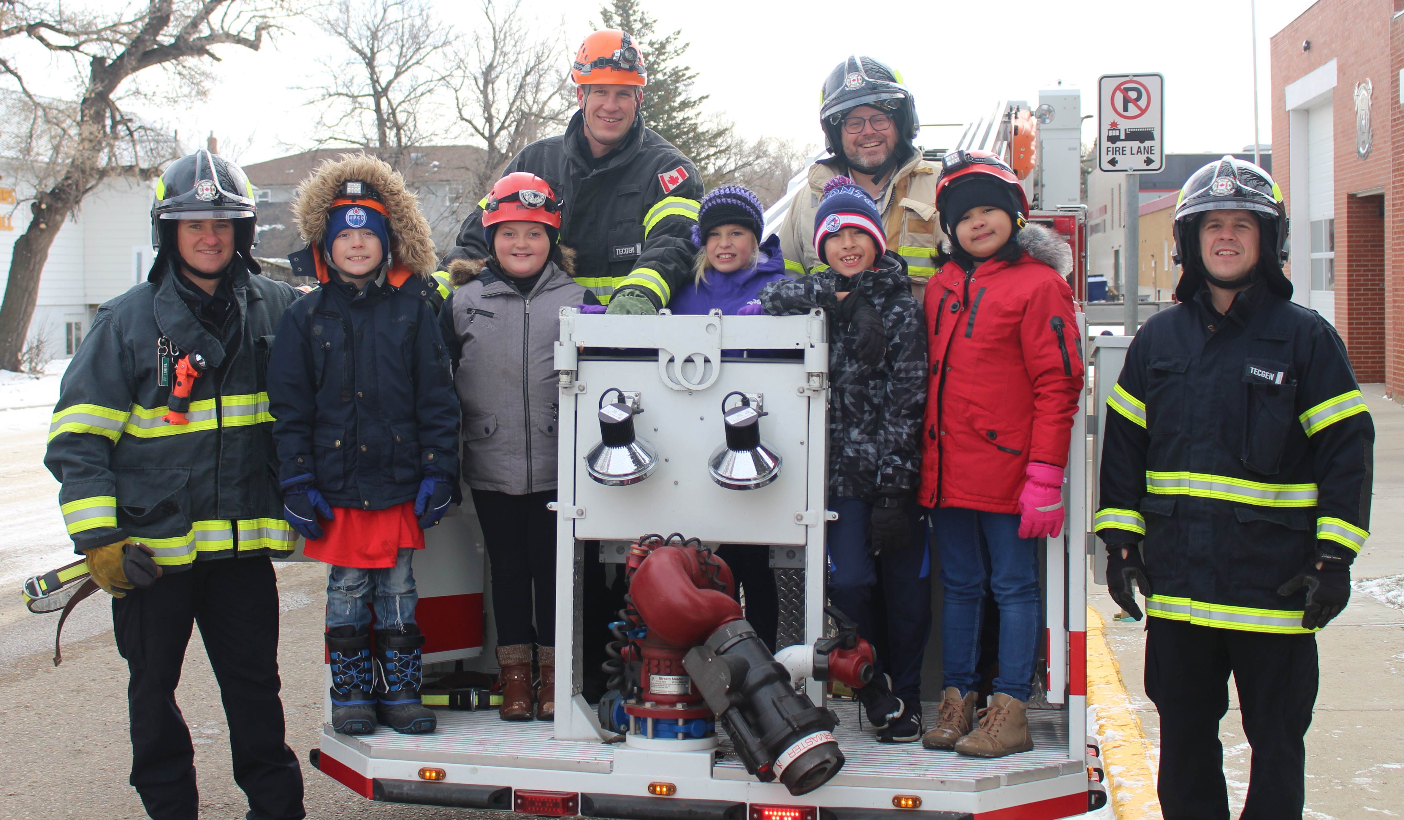 Students Become Fire Chiefs For a Day - SwiftCurrentOnline.com - Local ...