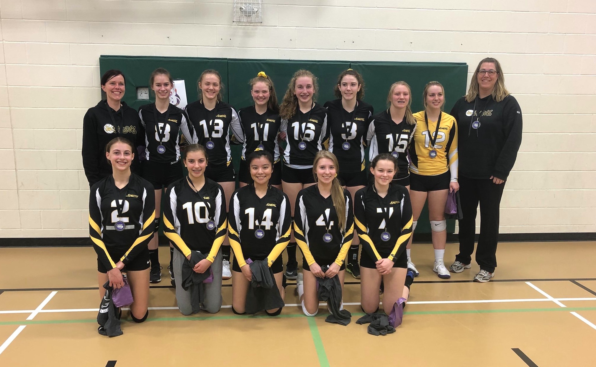 16U Girls Jr Sundogs Black Record Top-Two Tournament Finish ...