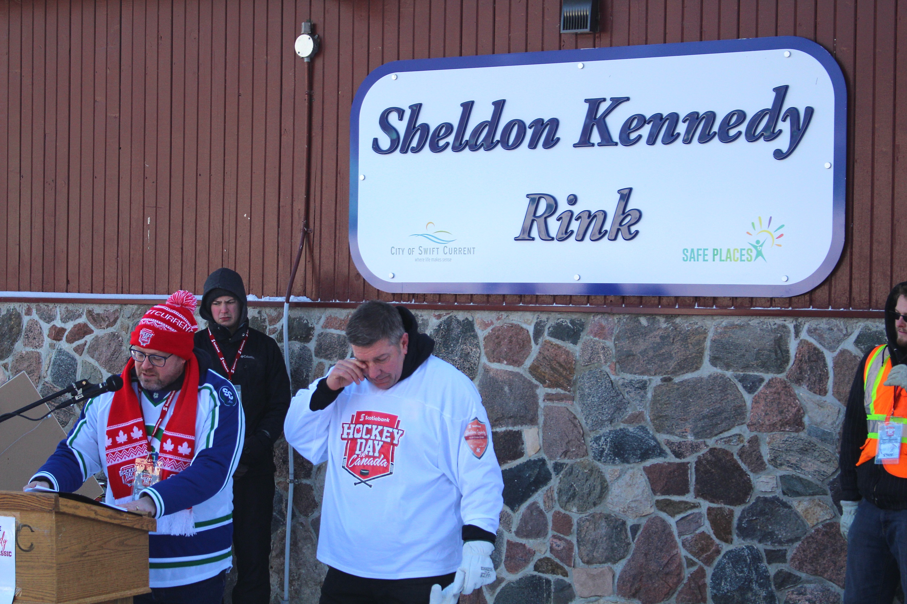 Tearful Sheldon Kennedy Receives Heartwarming Surprise on Cold Day ...